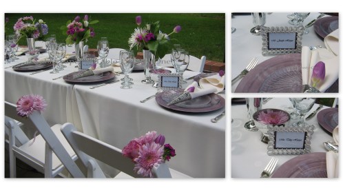 Purple & Pastel Tablescape | Tablescapes at Table /Twenty-One