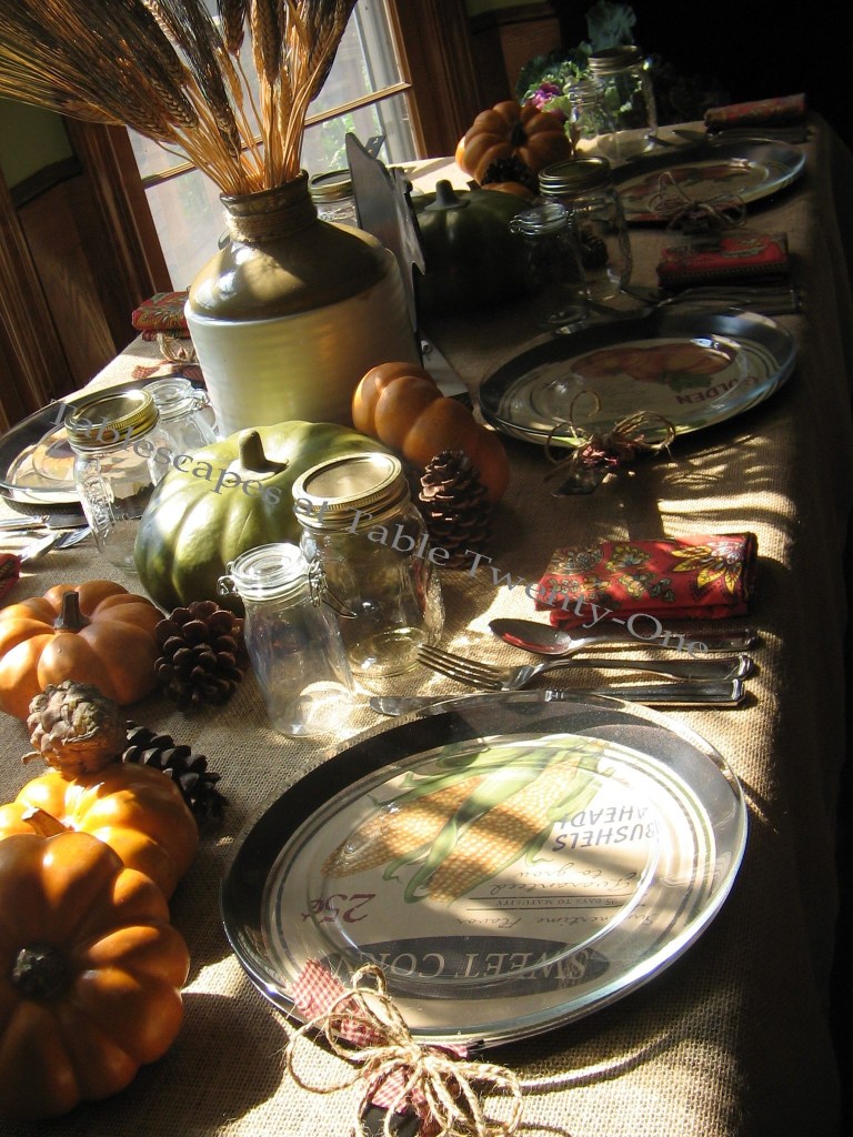 September Harvest Breakfast Tablescape | Tablescapes at Table /Twenty-One