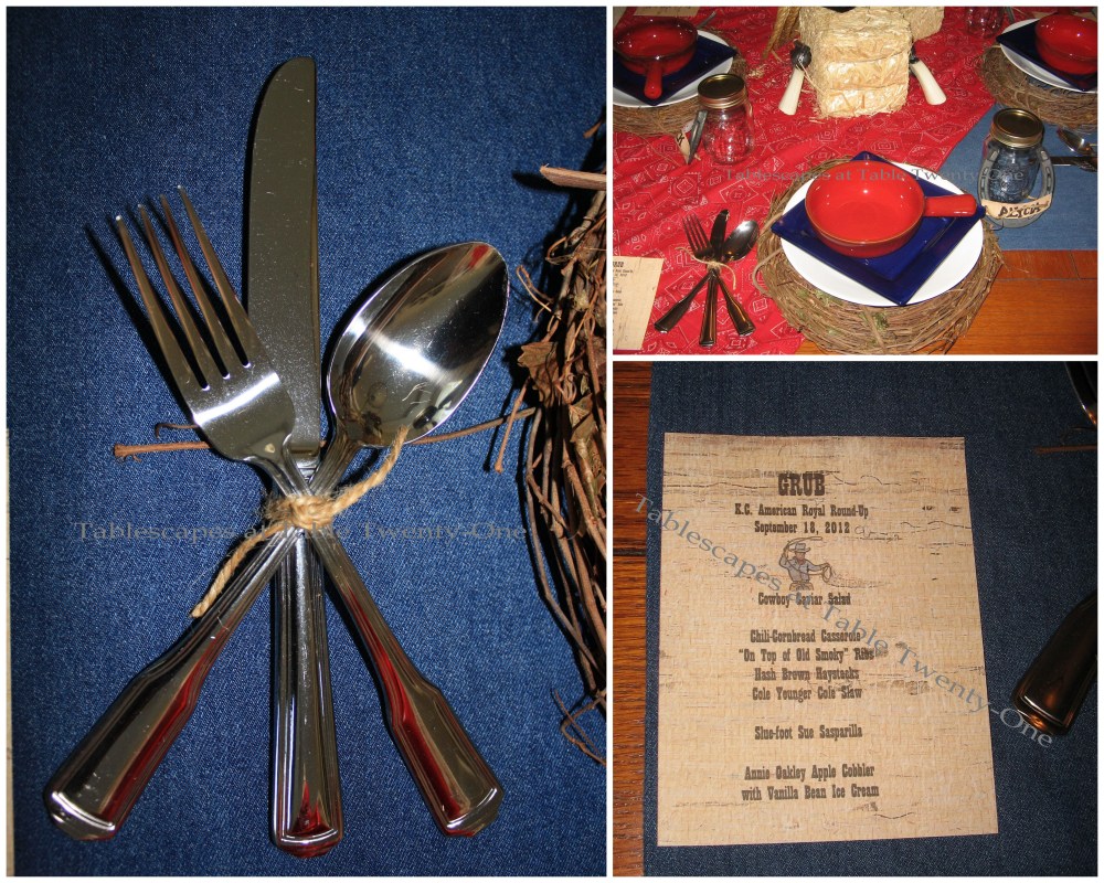 American Royal Tablescape | Tablescapes at Table /Twenty-One