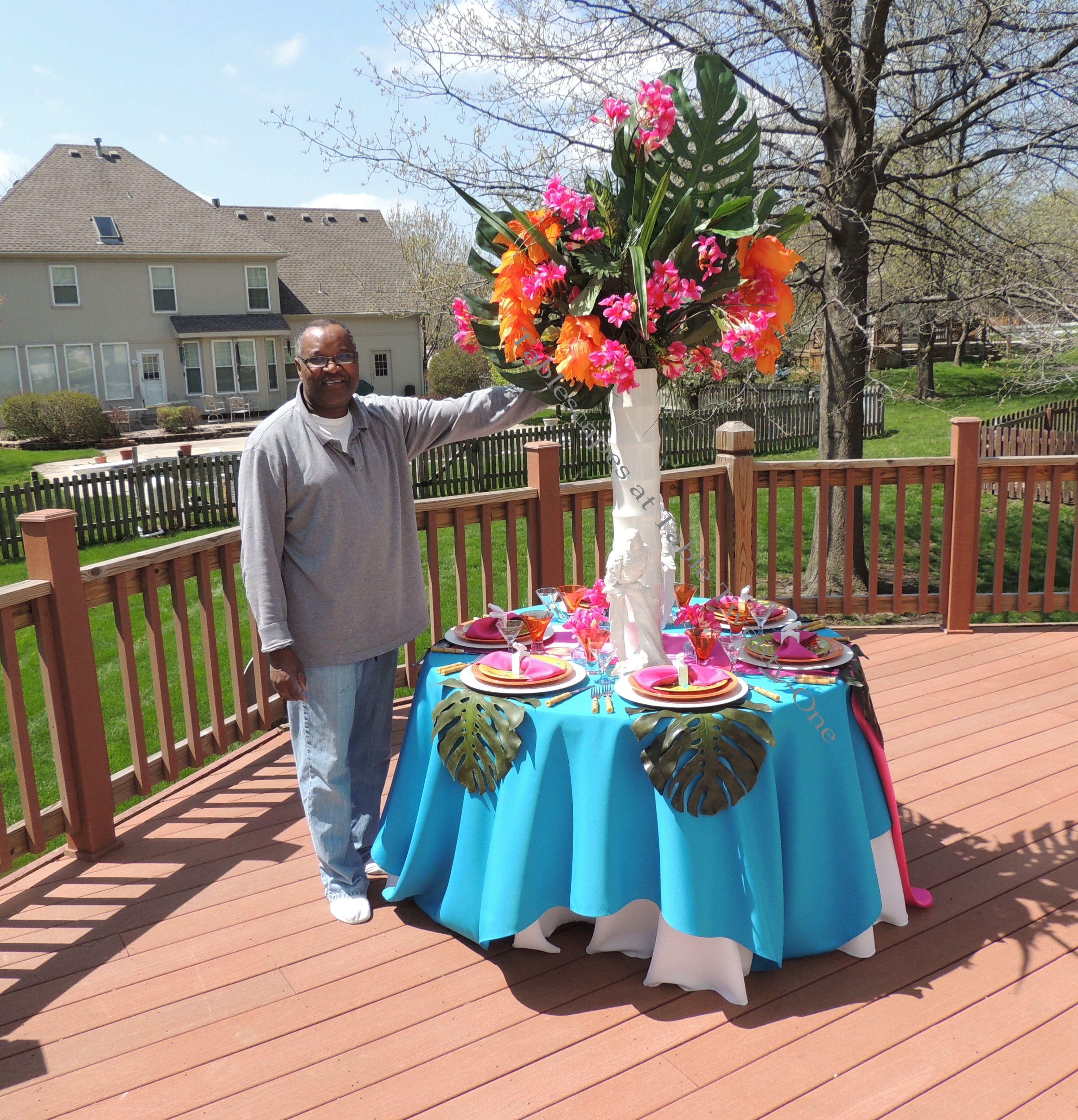 Caribbean Queen – One Table, Three Looks | Tablescapes at Table /Twenty-One