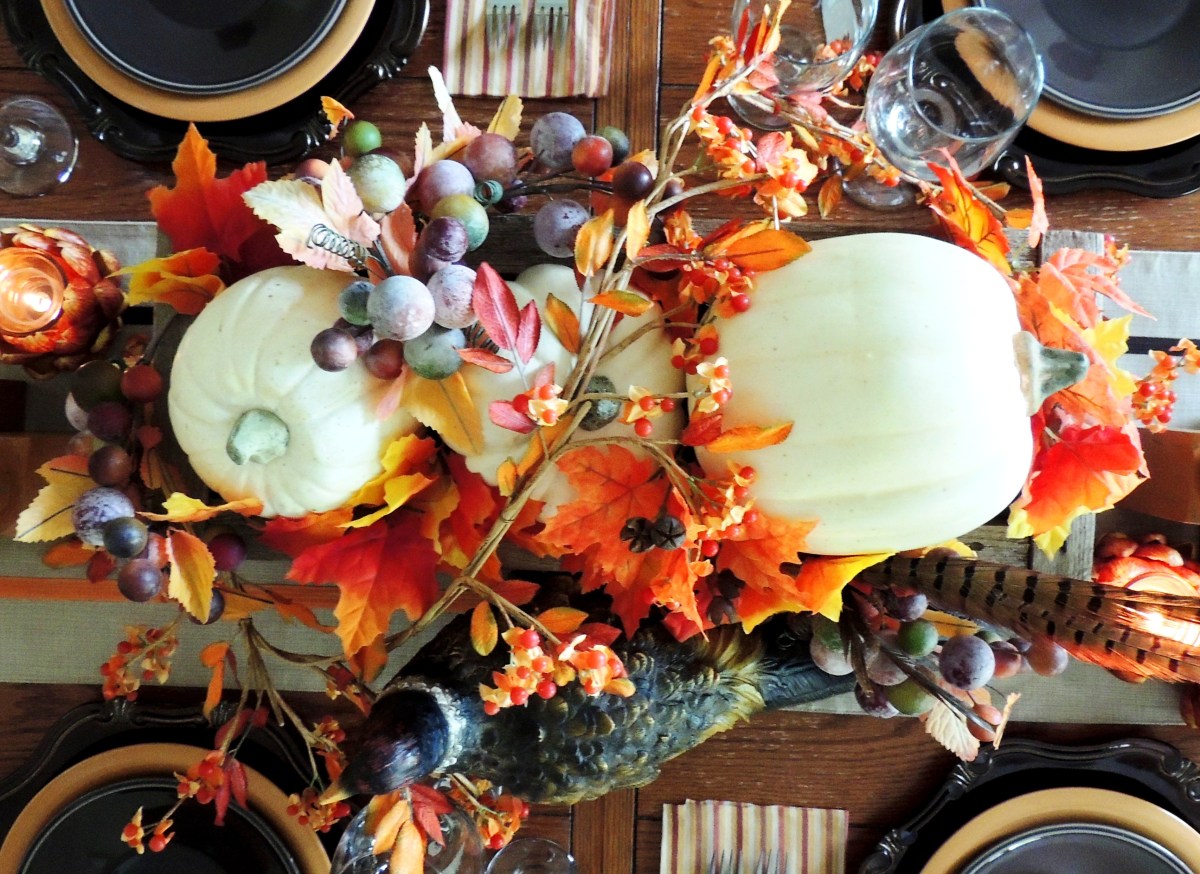 Pheasants & Pumpkins | Tablescapes at Table /Twenty-One