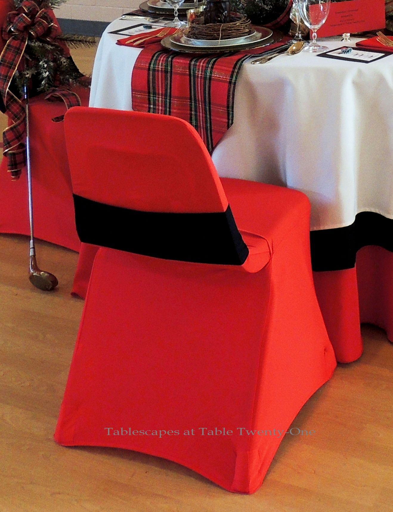golf tablescape | Tablescapes at Table /Twenty-One