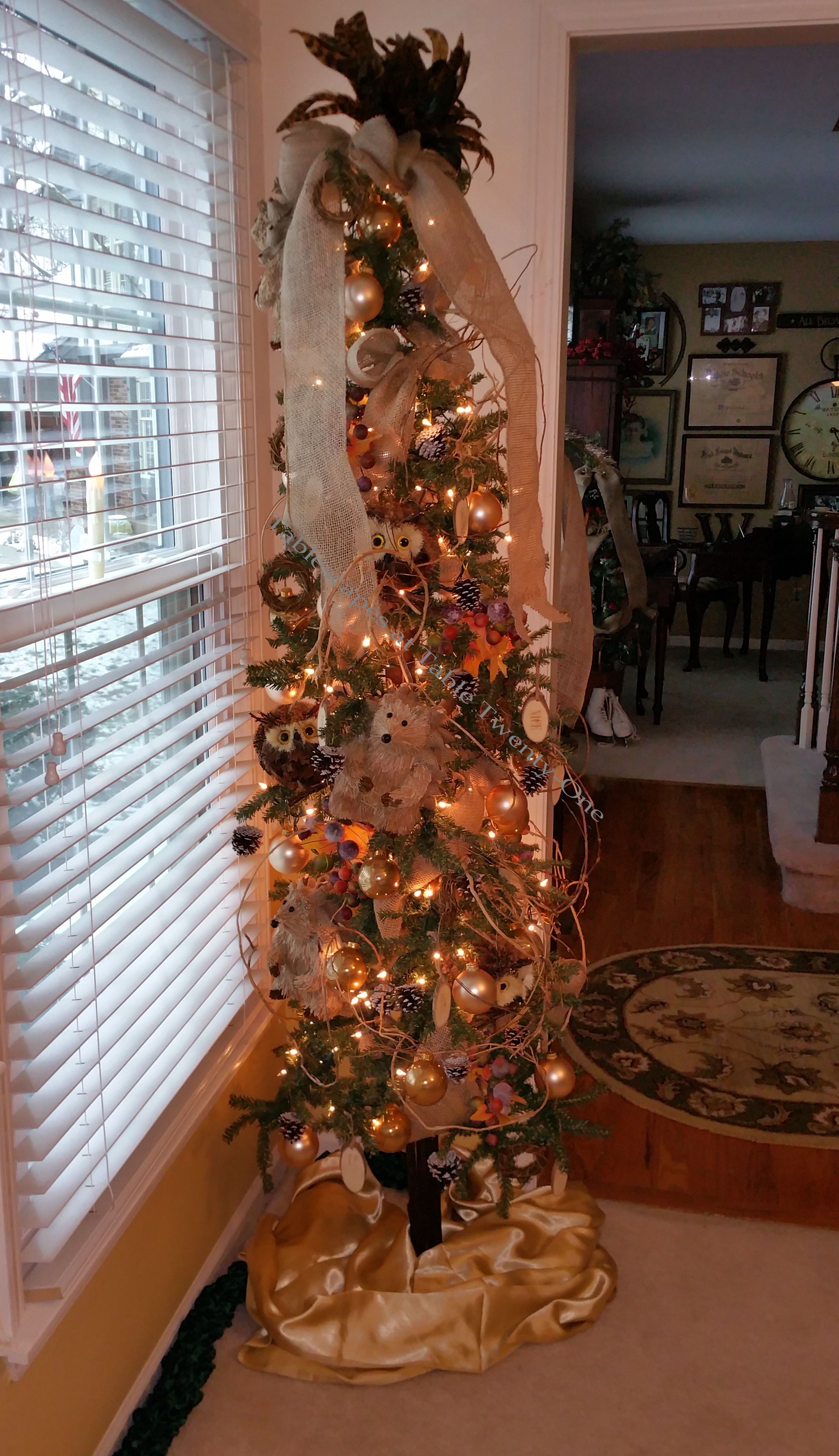 Timberland Christmas – 2014 Decor Around the House | Tablescapes at ...