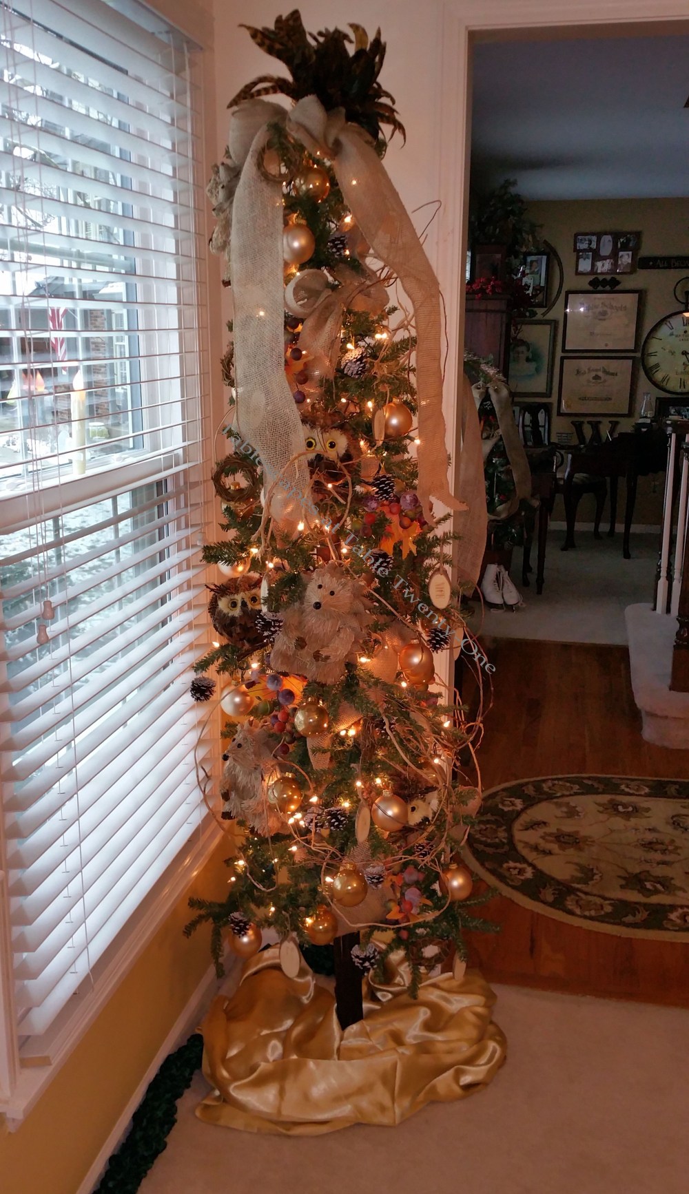 Timberland Christmas – 2014 Decor Around the House | Tablescapes at ...