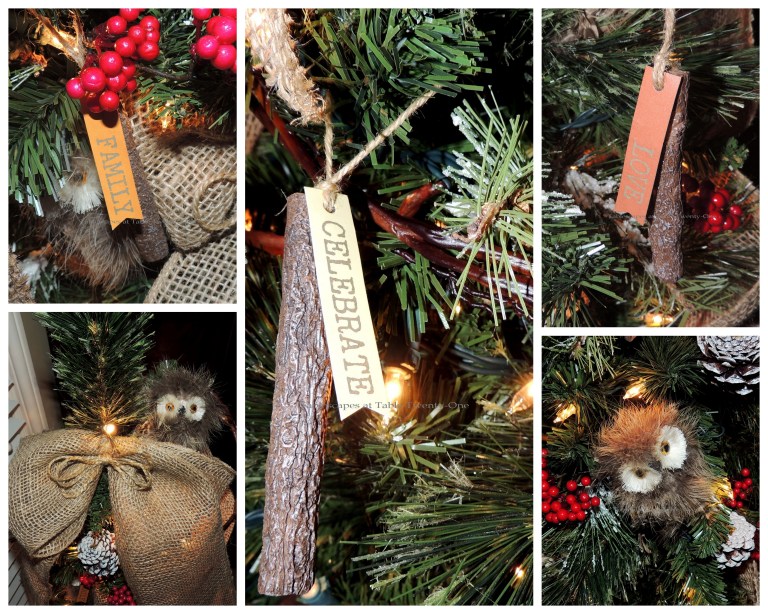 Timberland Christmas – 2014 Decor Around the House | Tablescapes at ...