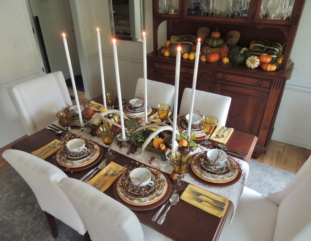 Home for the Thanksgiving Holiday 2021 | Tablescapes at Table /Twenty-One