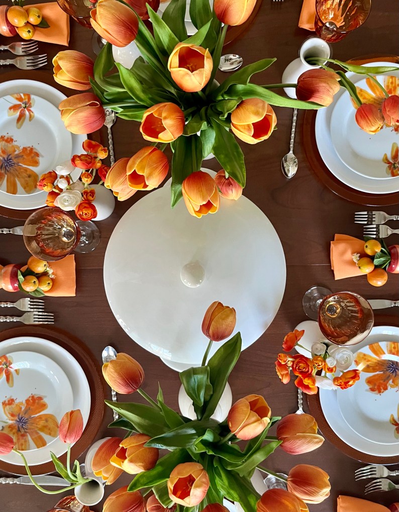 Orange Dreamsicle | Tablescapes at Table /Twenty-One