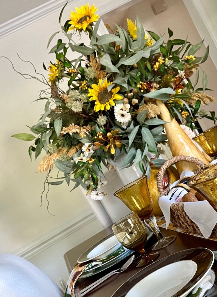 Sunflower Breakfast | Tablescapes at Table /Twenty-One